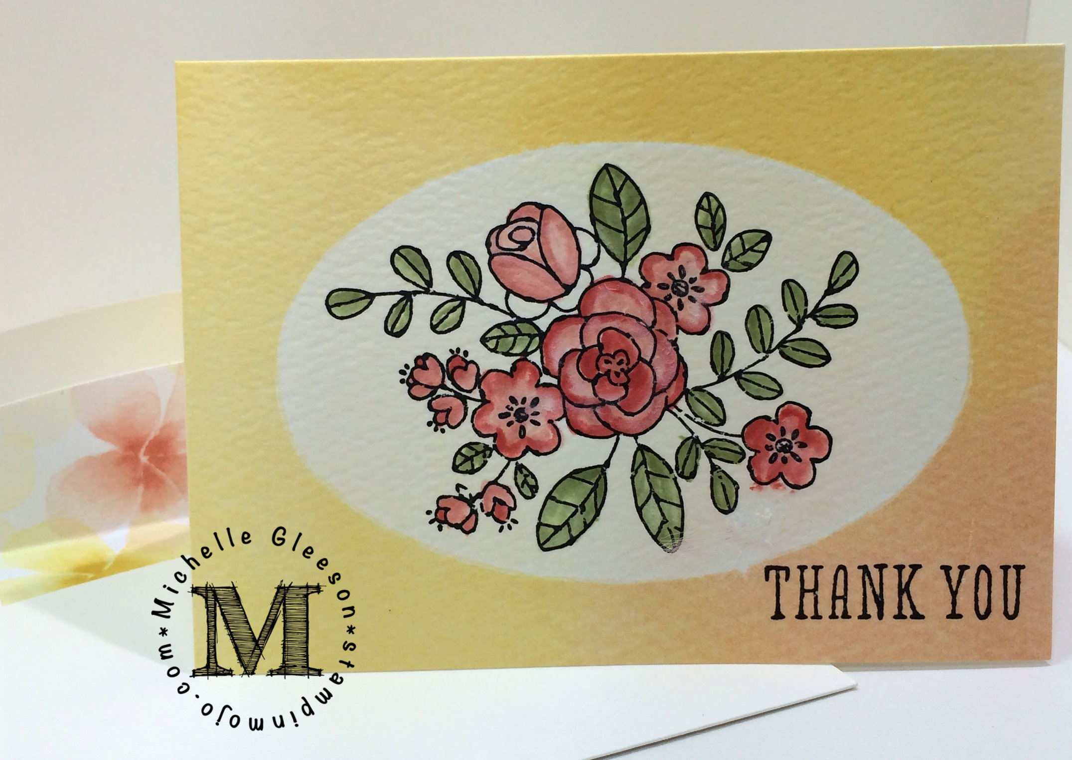 Watercolor Notecards - Stampin' Mojo